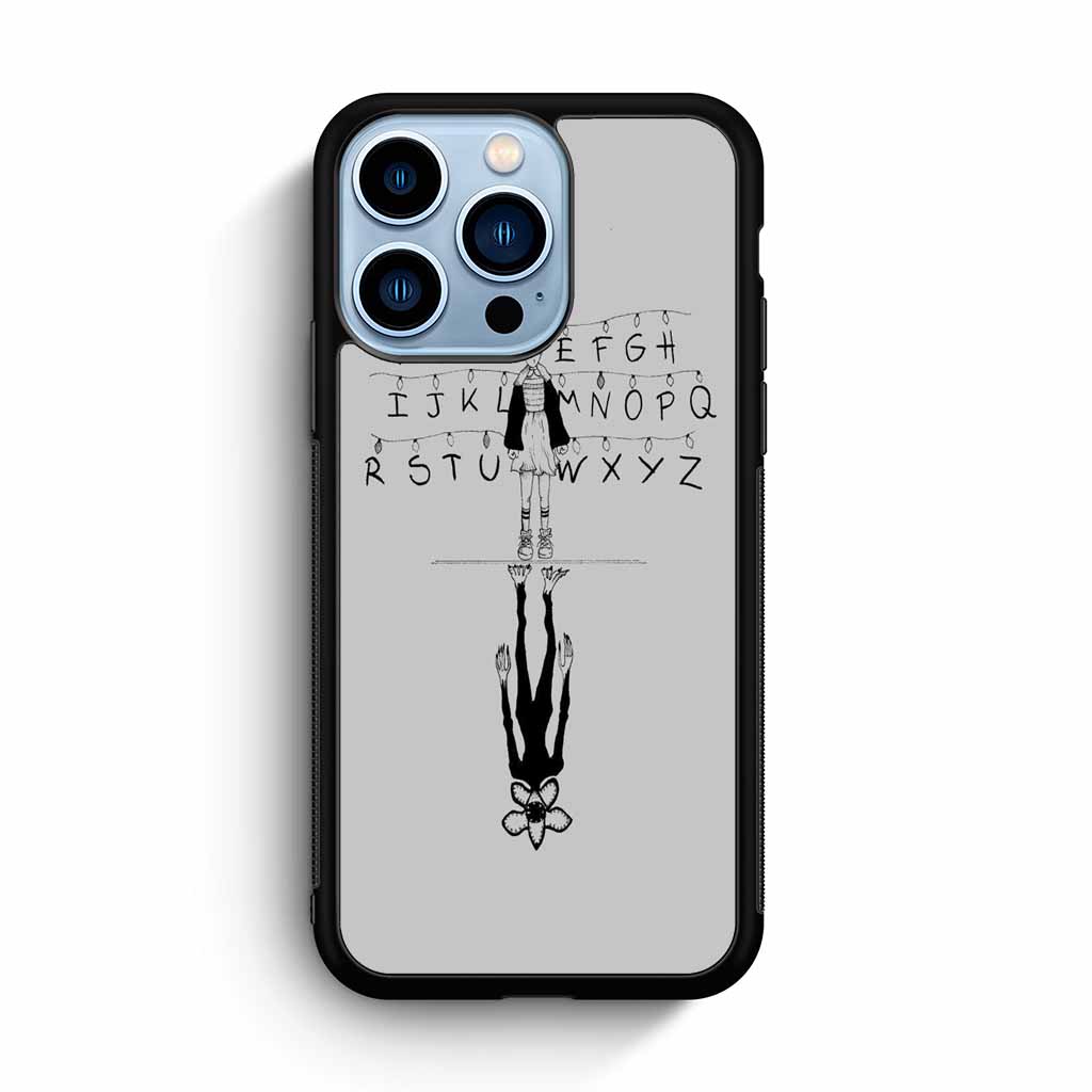 Stranger Things Eleven And The Demogorgon iPhone 13 series case – PopGoodz
