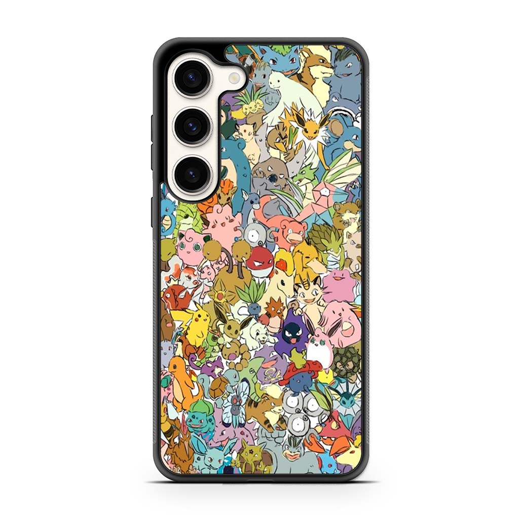 All Pokemon Characters Samsung Galaxy S23 series case – PopGoodz
