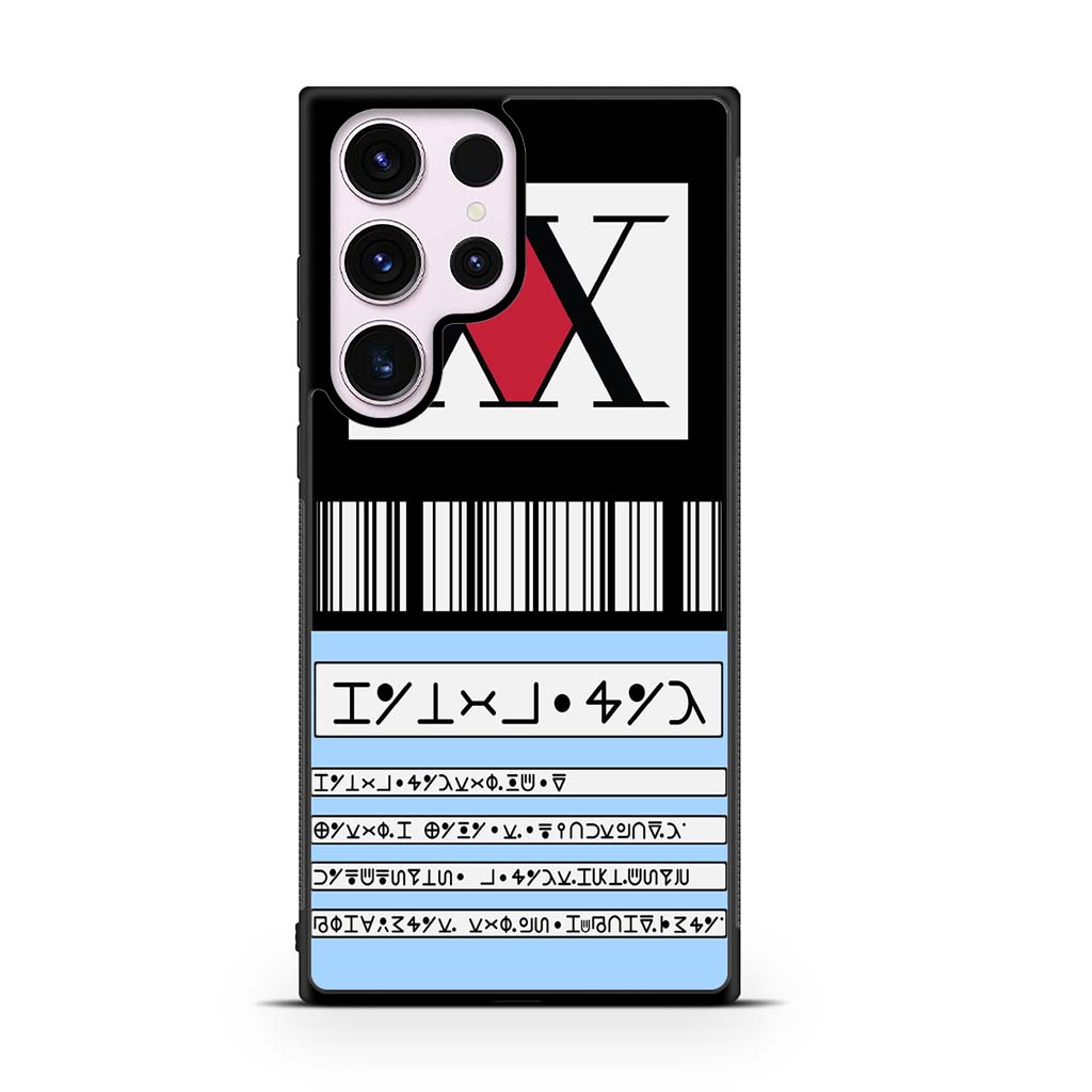 Hunter x Hunter License Card Samsung Galaxy S23 series case – PopGoodz