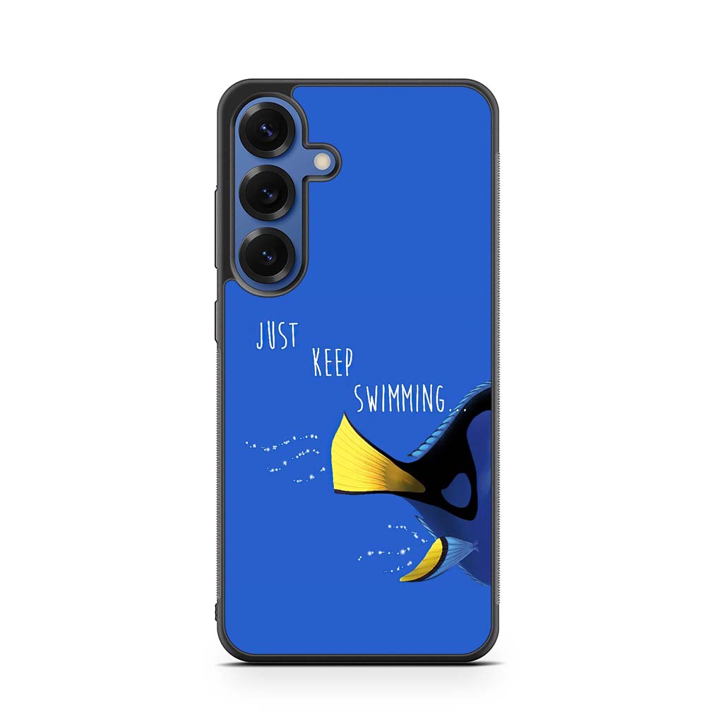 Finding Nemo Just Keep Swimming Samsung Galaxy S25 Series Case – PopGoodz